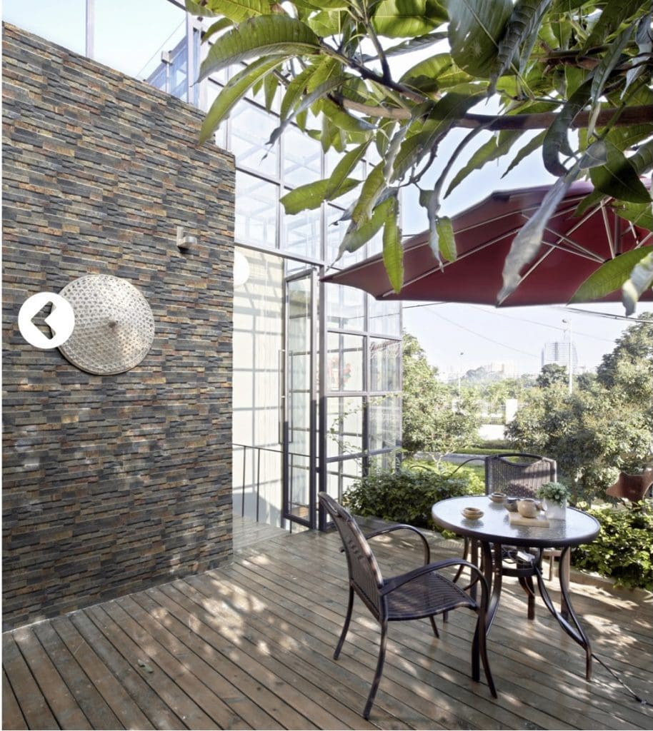 Natural Rustic Italian Porcelain Wall Cladding - Sandstone Supplies Uk