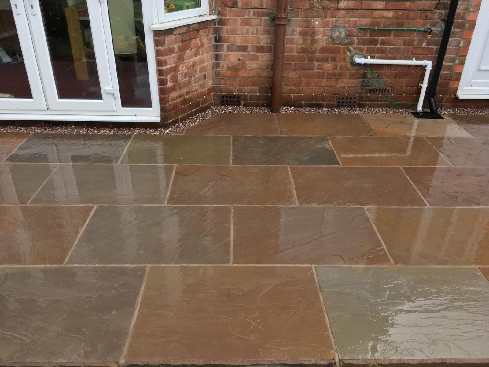 Autumn Brown 600x900 Riven 22mm - Sandstone Supplies Uk