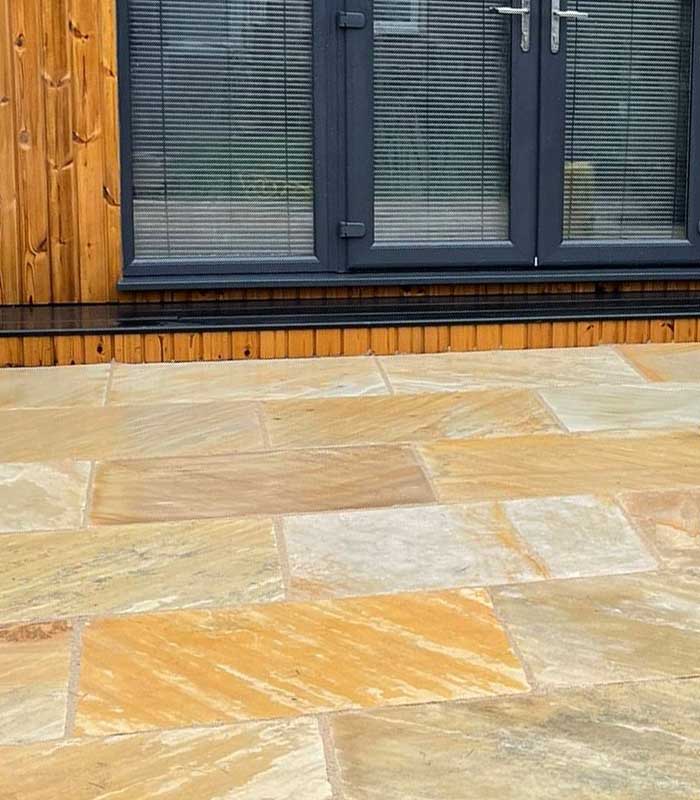 Indian Sandstone Paving - Sandstone Supplies Uk