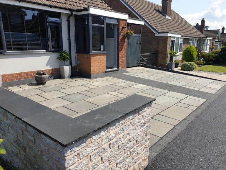 Kandla Grey Riven Mixed 30mm - Sandstone Supplies Uk