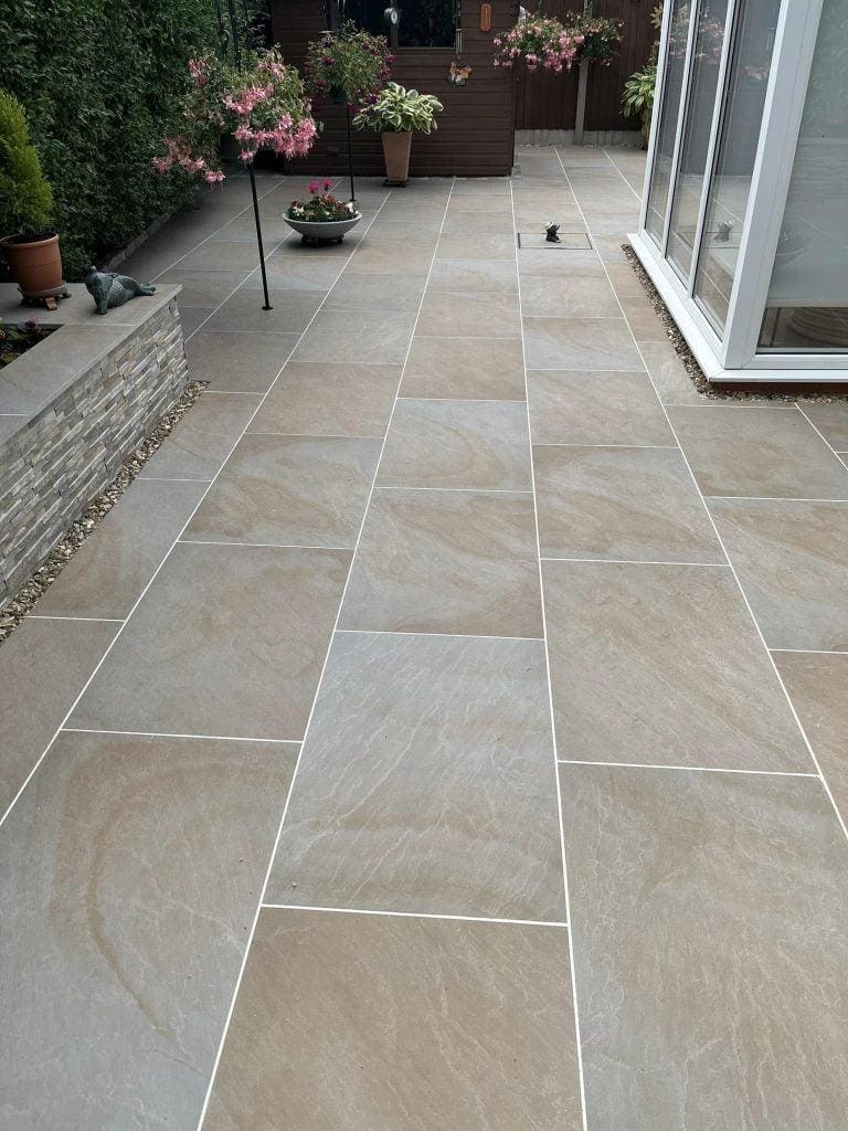 Natural Stone Buff 600×900- Italian Porcelain - Sandstone Supplies Uk