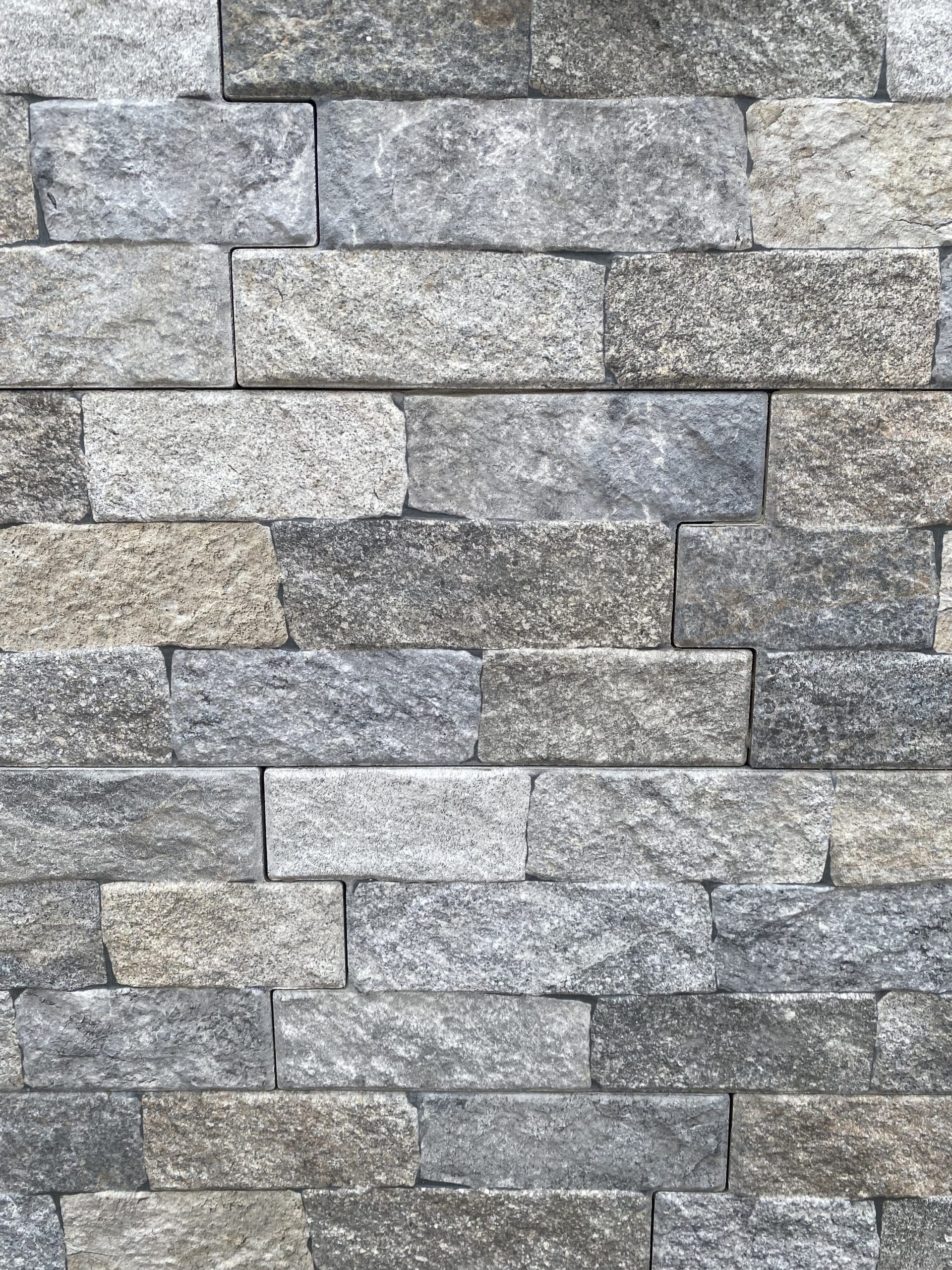 Block Silver Porcelain Wall Cladding - Sandstone Supplies Uk